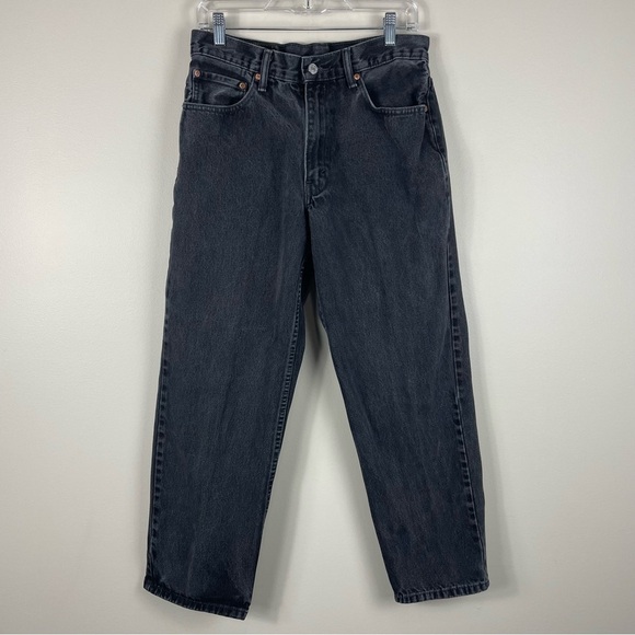 Levi's | Jeans | Levis Mens 55 Denim 33x30 Jeans Black Relaxed Fit ...
